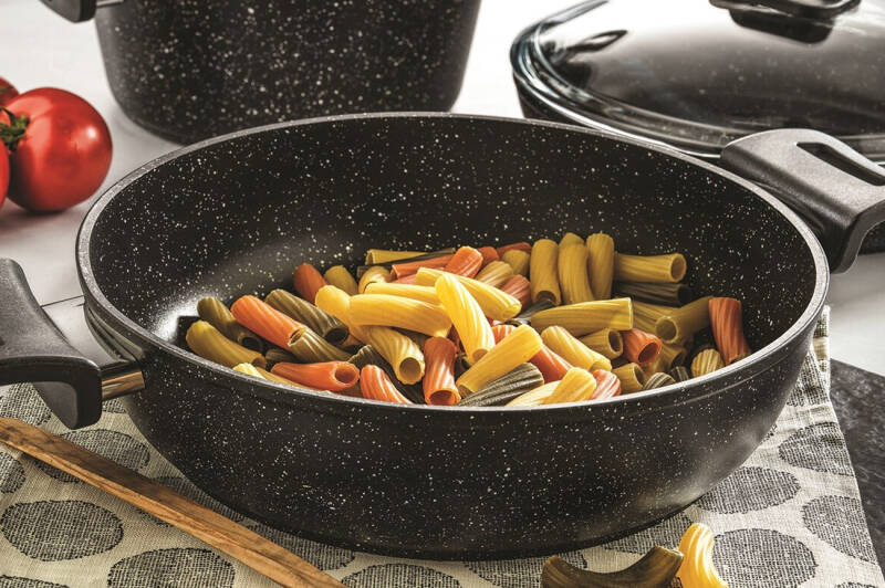 SCHAFER ALİA ÇELİK ÇEYİZ SETİ.-18 PRÇ.-BAKIR Tencere Setleri SCHAFER ...